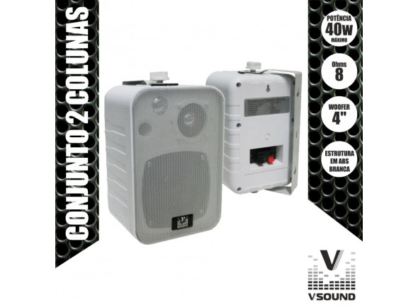 Colunas Amplificadas VSOUND - Egitana Portugal